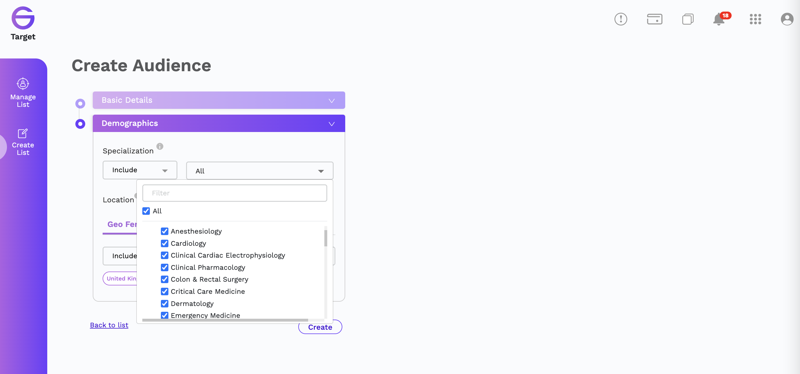 How do I create audience for my campaign? – Doceree Inc